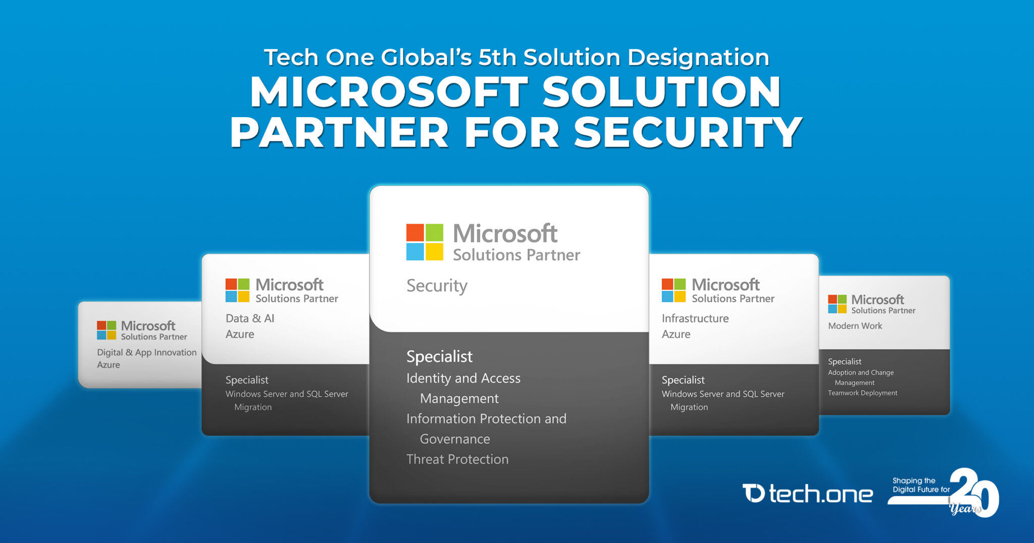 Tech One Global’s 5th Microsoft Solution Designation as Solutions ...